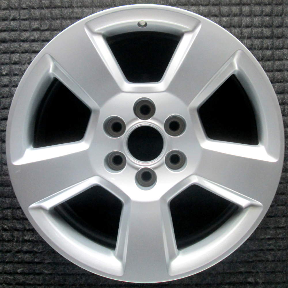 Chevrolet Silverado 1500 2014-2019 20" OEM Wheel All Silver - Wheels ...