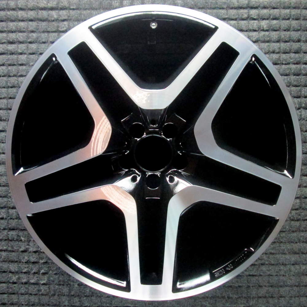 2018 Mercedes-Benz GLE550E 21″ OEM Wheel Rim Machined w/ Black Pockets ...
