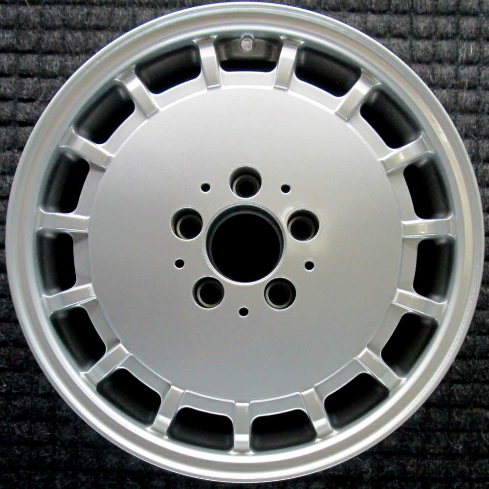 Mercedes-Benz 500SL 1990-1993 16″ OEM Wheel All Silver – Wheels America