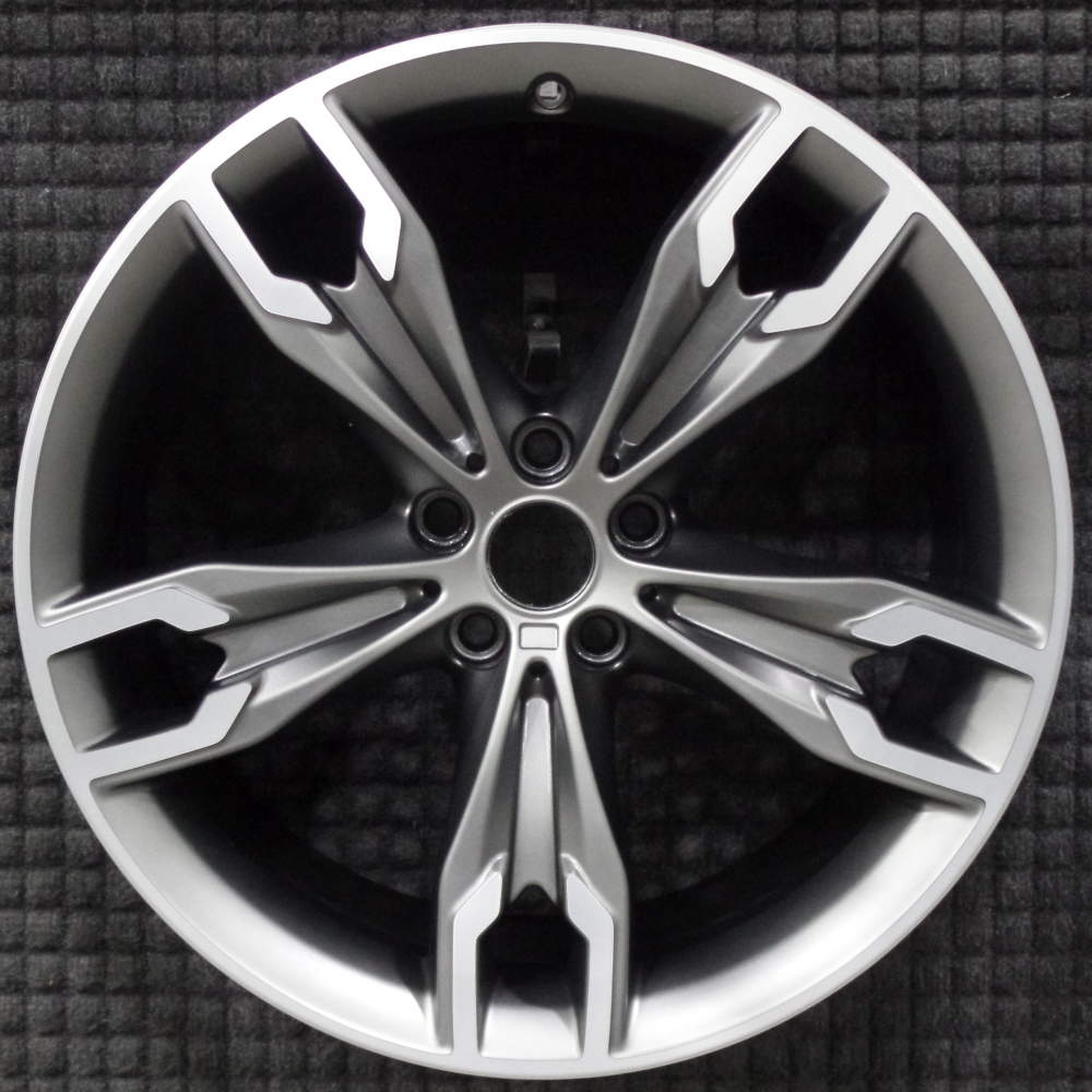 BMW M550i XDrive 2016 2020 20 Rear OEM Wheel Machined Wheels America BMW M550i XDrive 2016 2020 20 Rear OEM Wheel Machined Wheels America