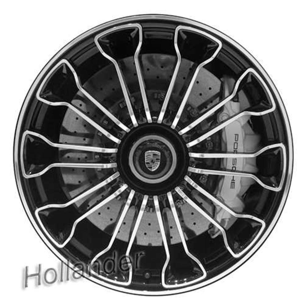 Porsche 918 Spyder 2015 20" OEM Wheel Black - Wheels America
