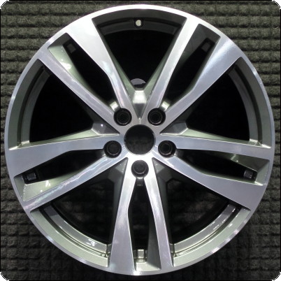 2019 Audi A6 Quattro 19″ OEM Wheel Rim Machined w/ Charcoal Pockets ...