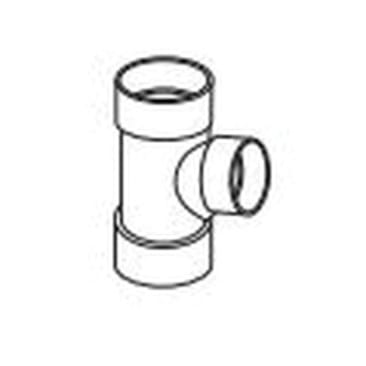 IPEX S636 196056 2X1-1/2 HXHXH FGV PVC SANITARY TEE | Bartle & Gibson ...