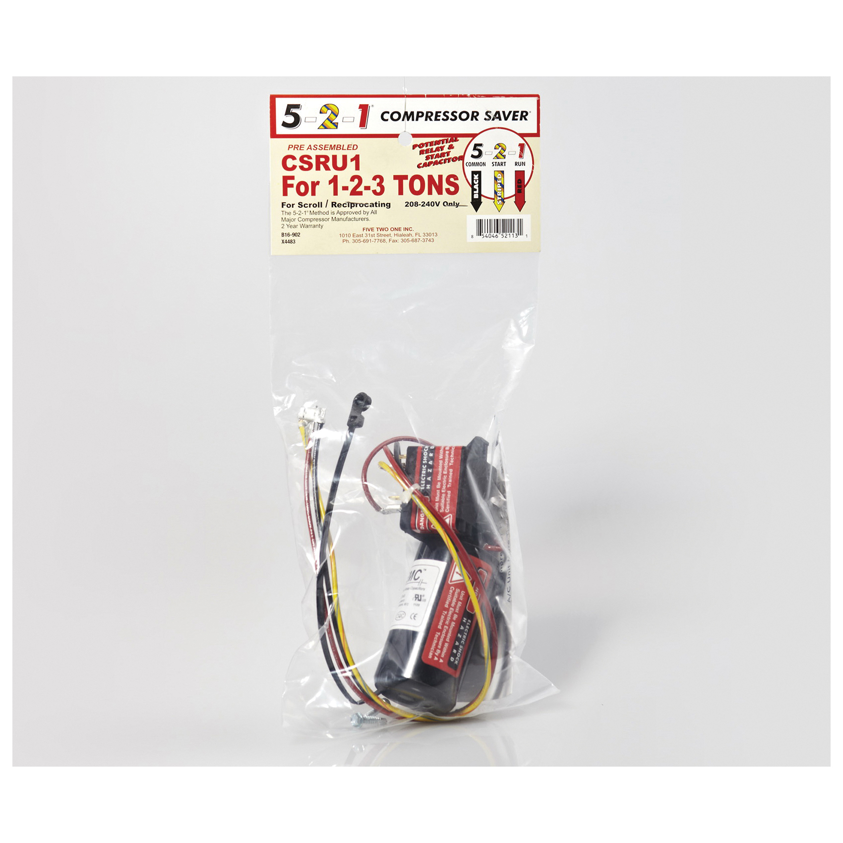 GOODMAN CSR-U-1 HARD START KIT 1-3 TON | Bartle & Gibson Wholesale