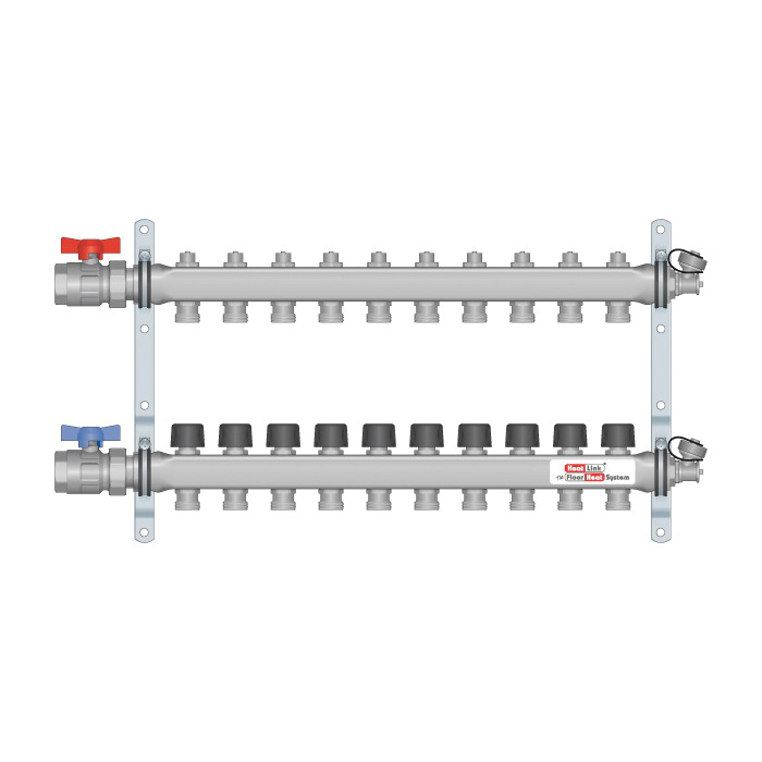 HEATLINK 76210 10 LOOP 1-1/4 HIGH-FLOW STAINLESS STEEL MANIFOLD ...