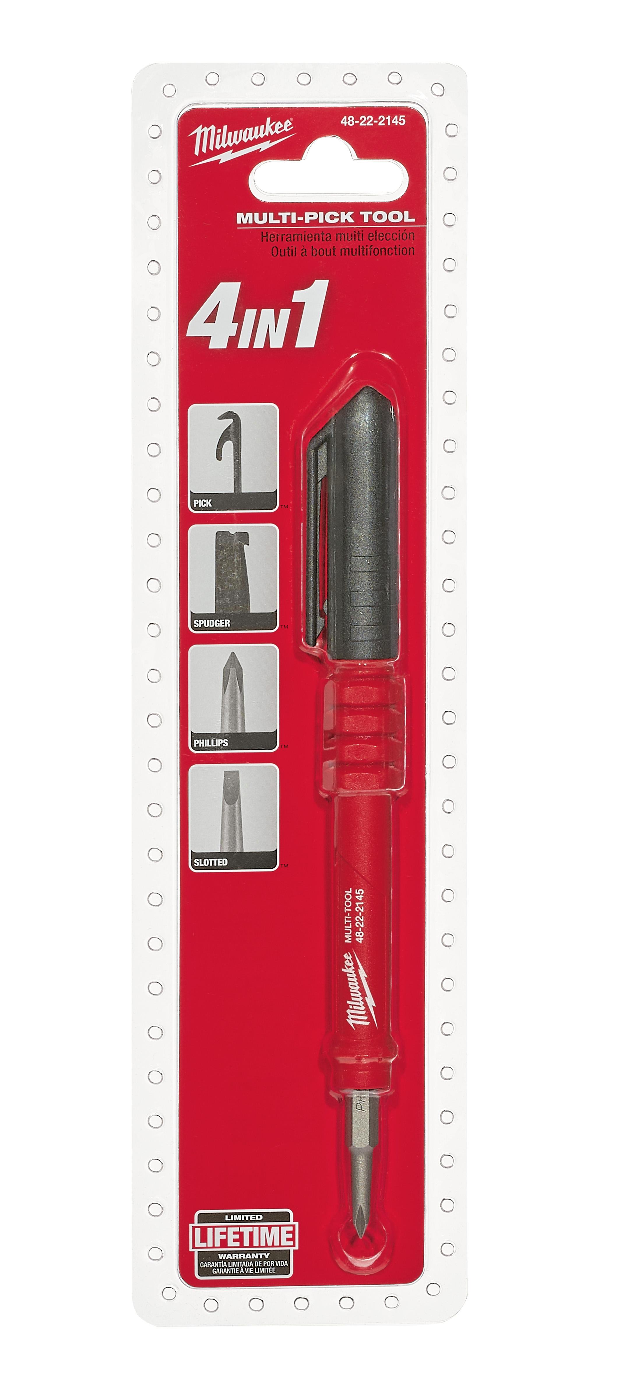 MILWAUKEE 48-22-2145 4-IN-1 MULTI PICK | Bartle & Gibson Wholesale