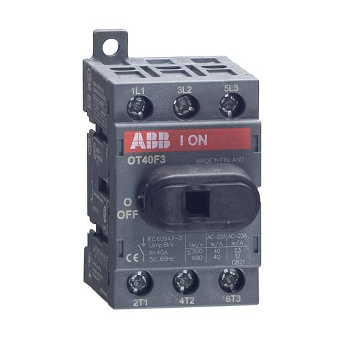 ABB OT40F3S NF DISC SWITCH C/W SELECTOR HANDLE 40AMP | Bartle & Gibson ...
