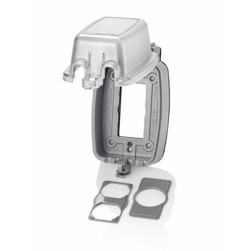 LEVITON 5980-UCL 1-GANG WEATHER RESISTANT WHILE-IN-USE COVER FOR GFCI ...