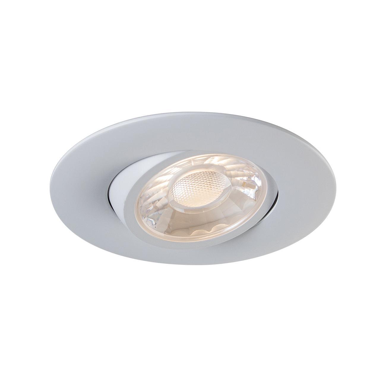 LITELINE RA3-7G-35K-90WH LUNA 3 7W 35000K ROUND LED RECESSED DOWNLIGHT ...