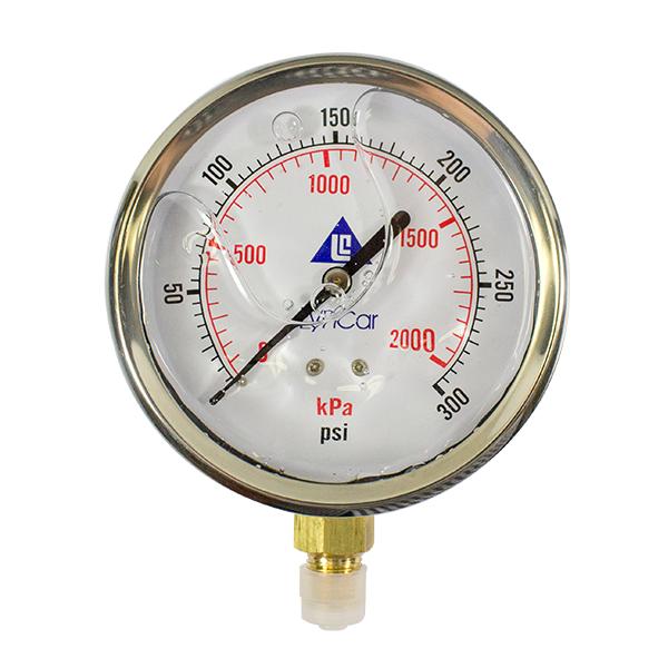 LYNCAR 1773 LIQUID FILLED PRESSURE GAUGE 0-60 | Bartle & Gibson Wholesale