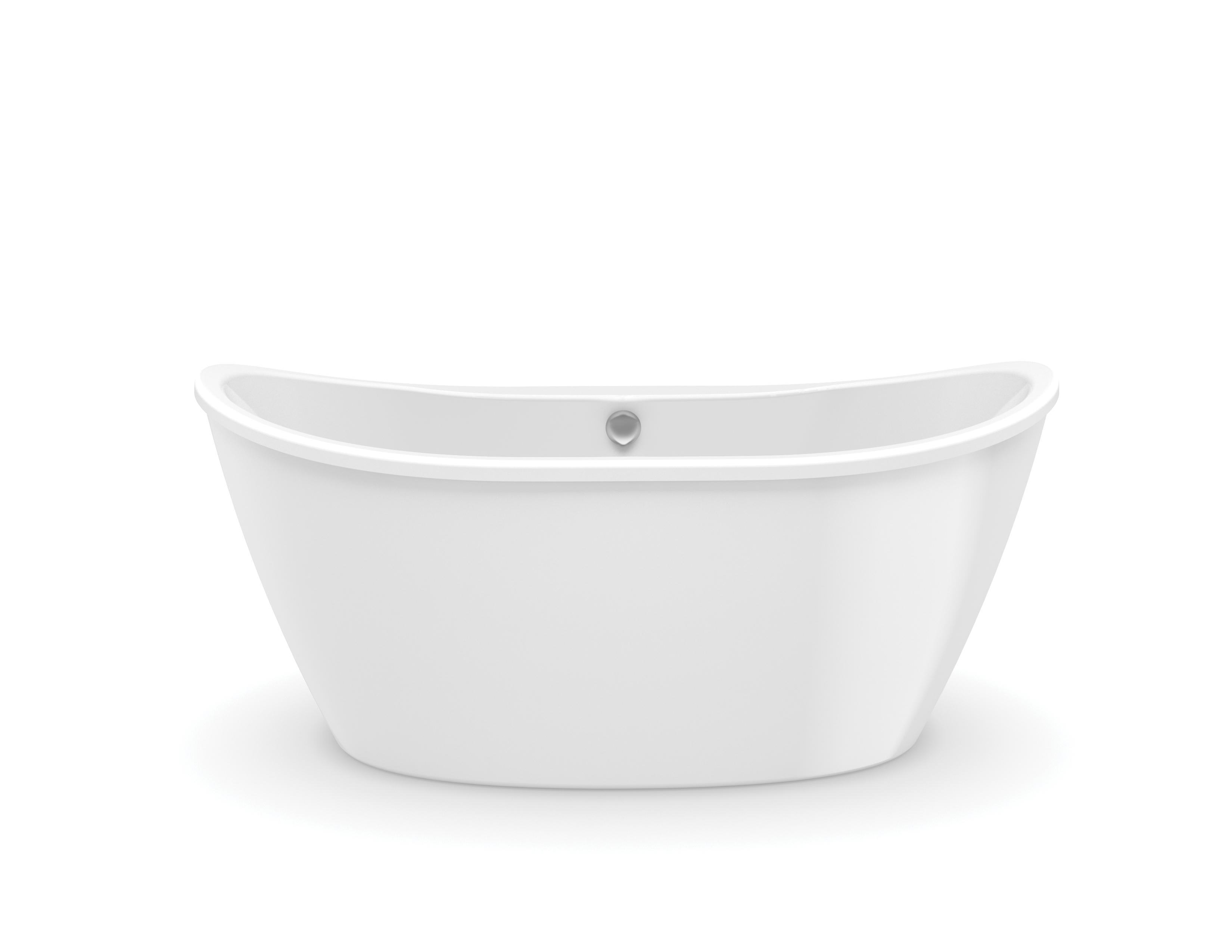 MAAX 106192-000-002 DELSIA 6032 FREESTANDING TUB WITH SKIRT WHITE ...