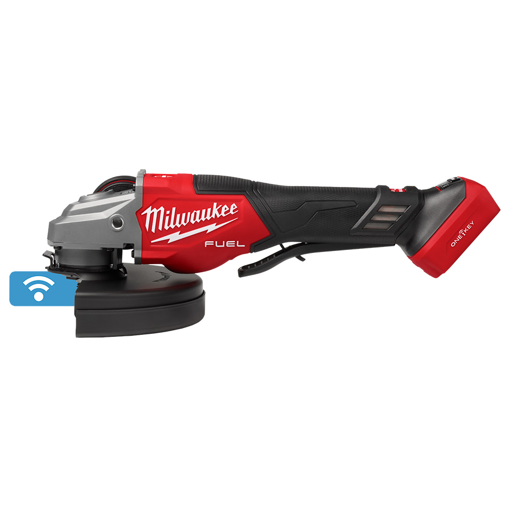 MILWAUKEE 3674-20 M18 FUEL 4-1/2-7 VARIABLE SPEED BRAKING GRINDER ...