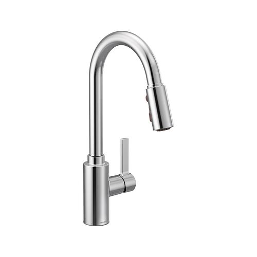 MOEN 7882 SINGLE HANDLE PULLDOWN KTN FCT CR | Bartle & Gibson Wholesale