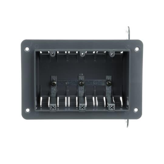 NU-TEK 3WSW 3 GANG OUTLET BOX PLASTIC | Bartle & Gibson Wholesale