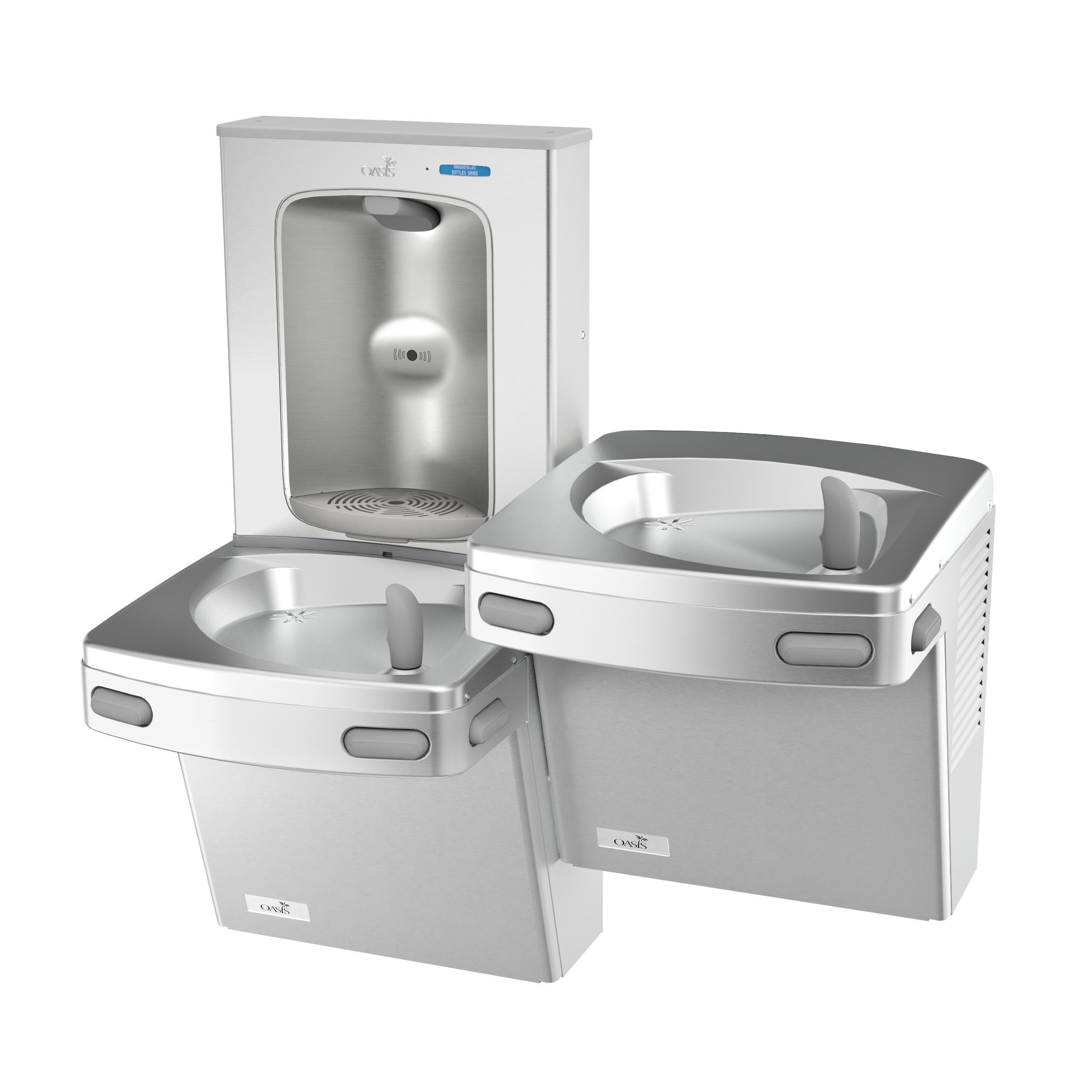 OASIS 507042 VERSACOOLER II BI-LEVEL NON-REFRIGERATED FOUNTAIN & SENSOR ...