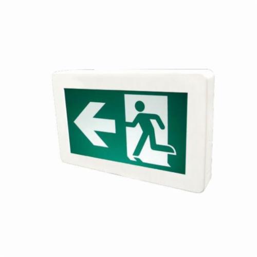 COMM THERMOPLASTIC RUNNING MAN EXIT SIGN STANPRO RMP0WH-IB | Bartle ...