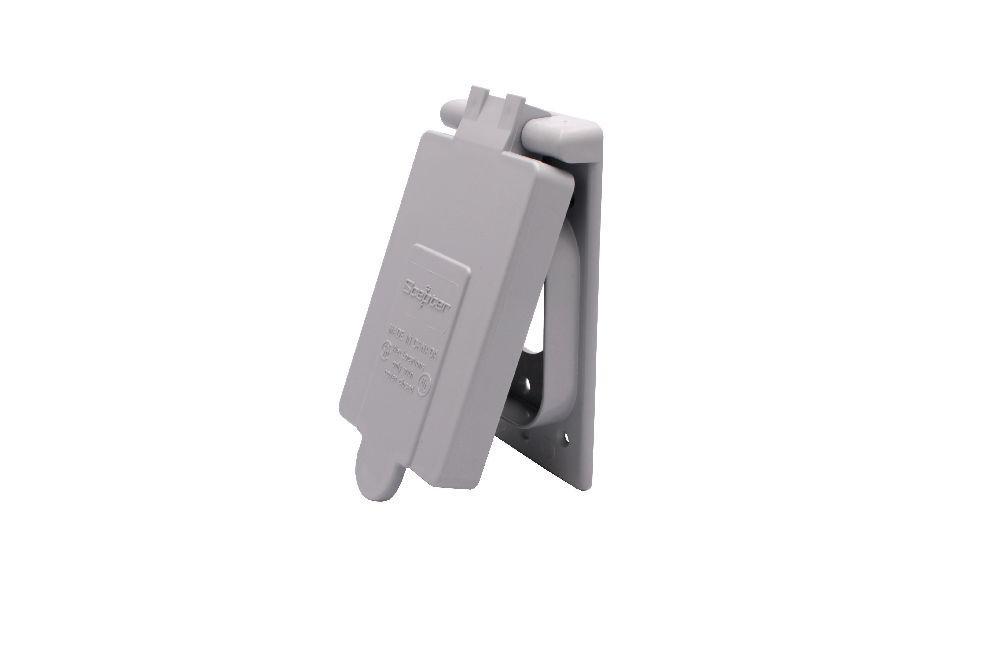 IPEX WTL15 WP 15A SINGLE REC COVER PVC | Bartle & Gibson Wholesale