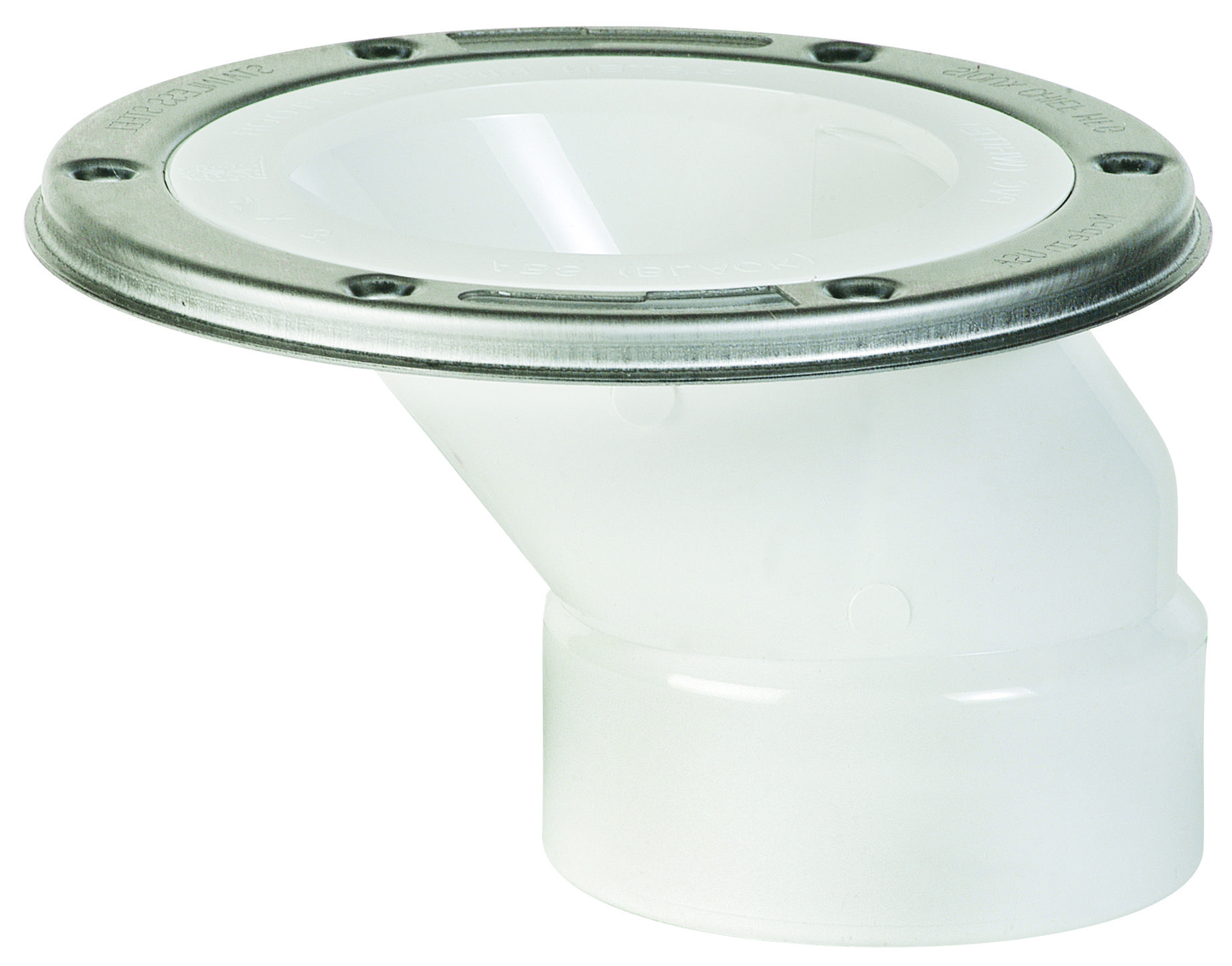 SIOUX CHIEF 889-POM 4X3 PVC DWV OFFSET CLOSET FLANGE | Bartle & Gibson ...