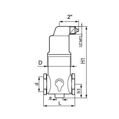 SPIROVENT VJR100TM 1 AIR ELIMINATOR | Bartle & Gibson Wholesale