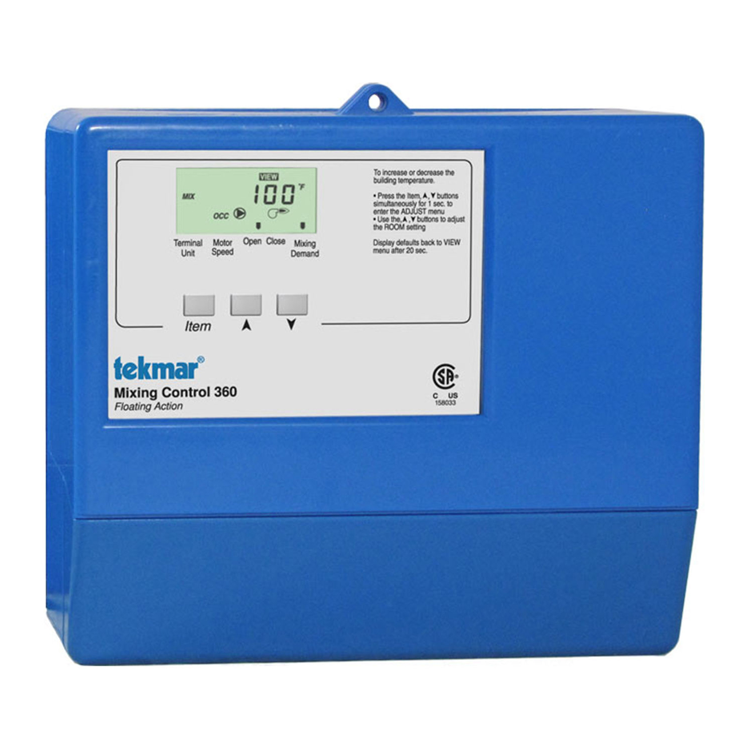 TEKMAR 360 FLOATING ACTION MIXING CONTROL | Bartle & Gibson Wholesale