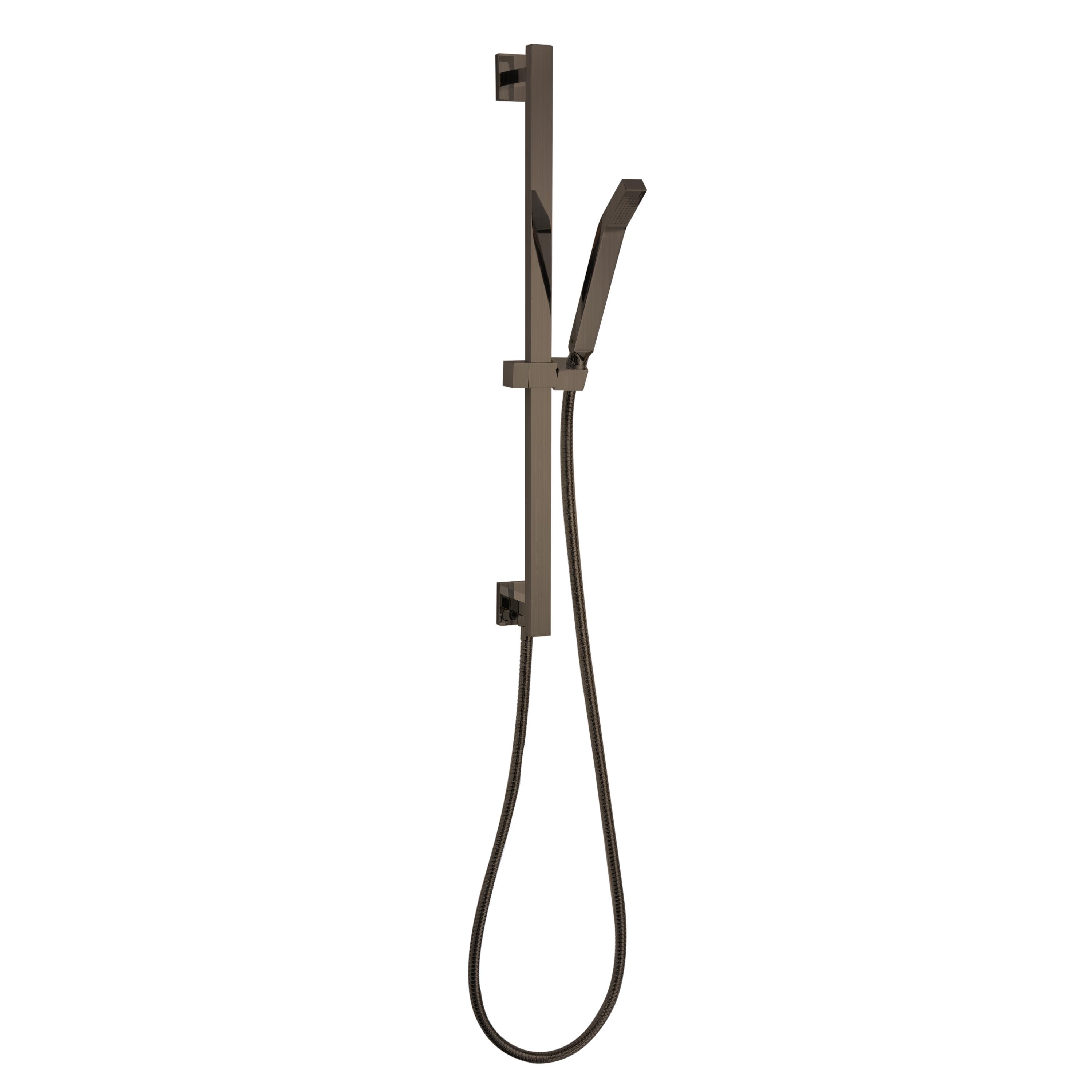 THERMASOL 15-1014-ORB SQUARE SHOWER RAIL WITH HAND SHOWER & HOSE OIL ...