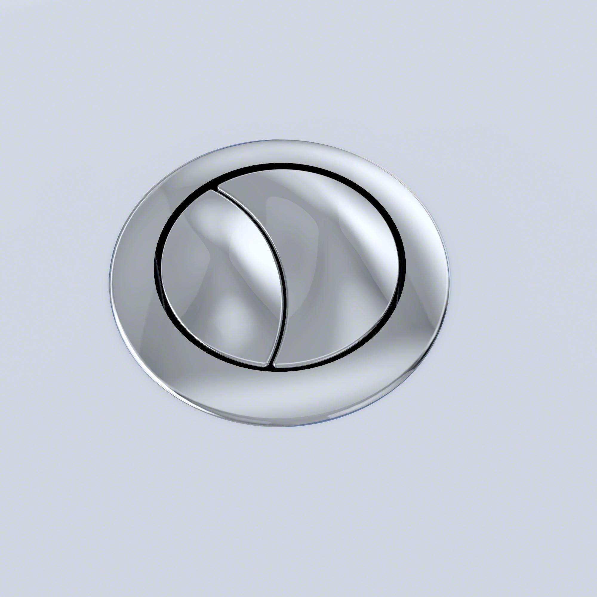 TOTO THU340#CP DUAL FLUSH PUSH BUTTON CHROME | Bartle & Gibson Wholesale