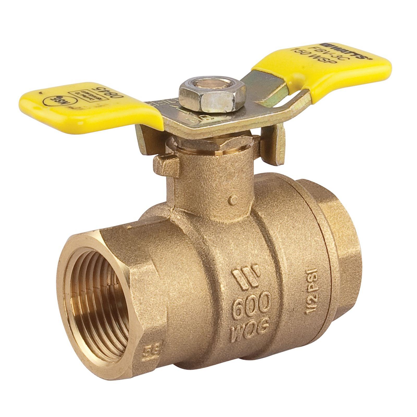WATTS 0123489 LFFBV-3C-TH 3/4 IP BALL VALVE WITH T-HANDLE | Bartle ...