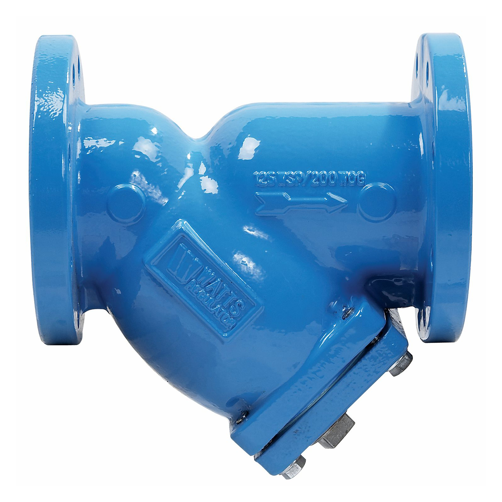 WATTS 0825212 4 FLGD CI WYE STRAINER EPOXY 77F-DI-FDA-125 | Bartle ...