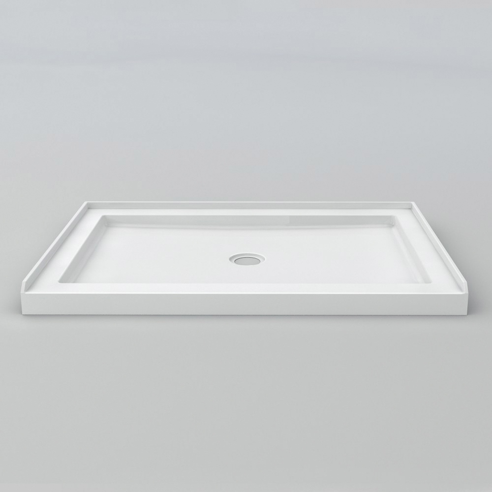 ACRITEC 63192A 42X42 SINGLE THRESHOLD CENTER DRAIN BASE | Bartle ...