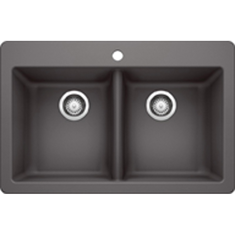 BLANCO 401424 HORIZON SILGRANIT 210 TOP MOUNT SINK CINDER | Bartle ...