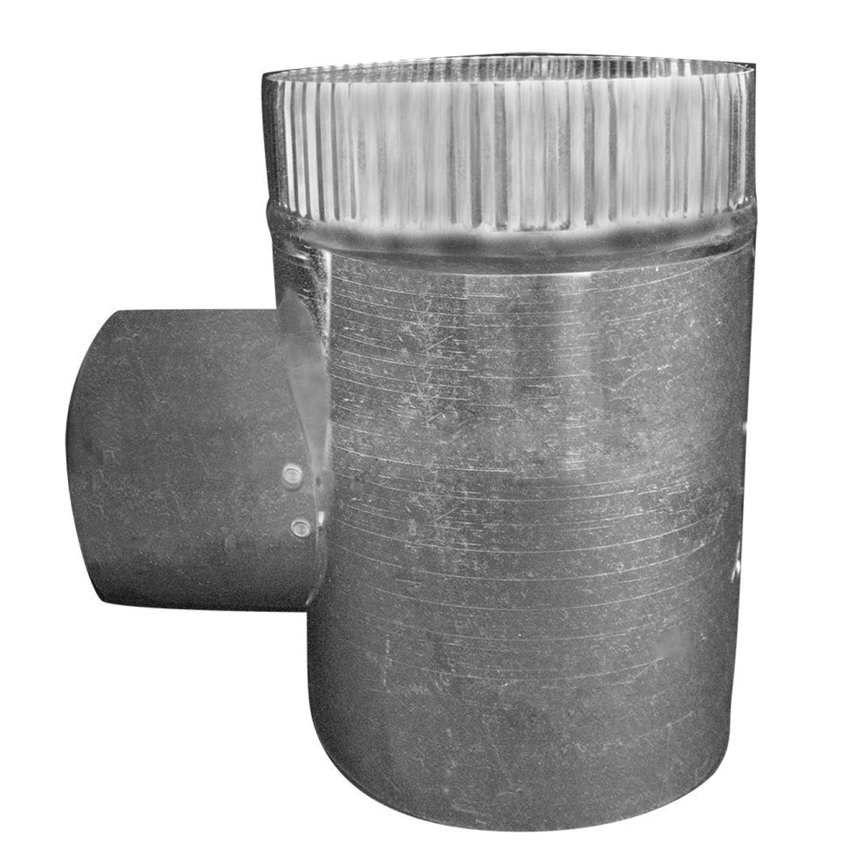 6X6X5 GALVANIZED VENT TEE | Bartle & Gibson Wholesale