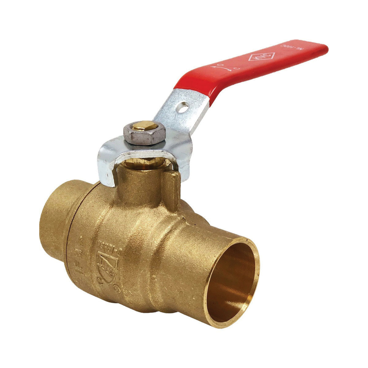 KVC NL-100C0050 1/2 CXC BRASS BALL VALVE LF 600 WOG | Bartle & Gibson ...