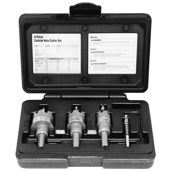 RACK-A-TIERS 92KIT4 4PC CARBIDE CUTTER SET | Bartle & Gibson Wholesale