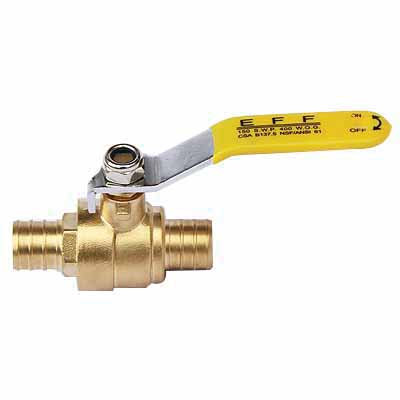 EFF EFFPP-01-LF 1/2 PEX X 1/2PEX BRASS BALL VLV | Bartle & Gibson Wholesale