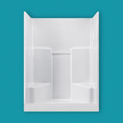 VENCO MAL6036DSST WHITE 5FT 2-SEAT SHOWER W/HDL | Bartle & Gibson Wholesale