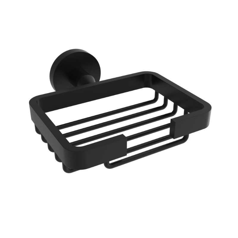 ICO V63595 SUMMIT SOAP BASKT MATTE BLACK | Bartle & Gibson Wholesale