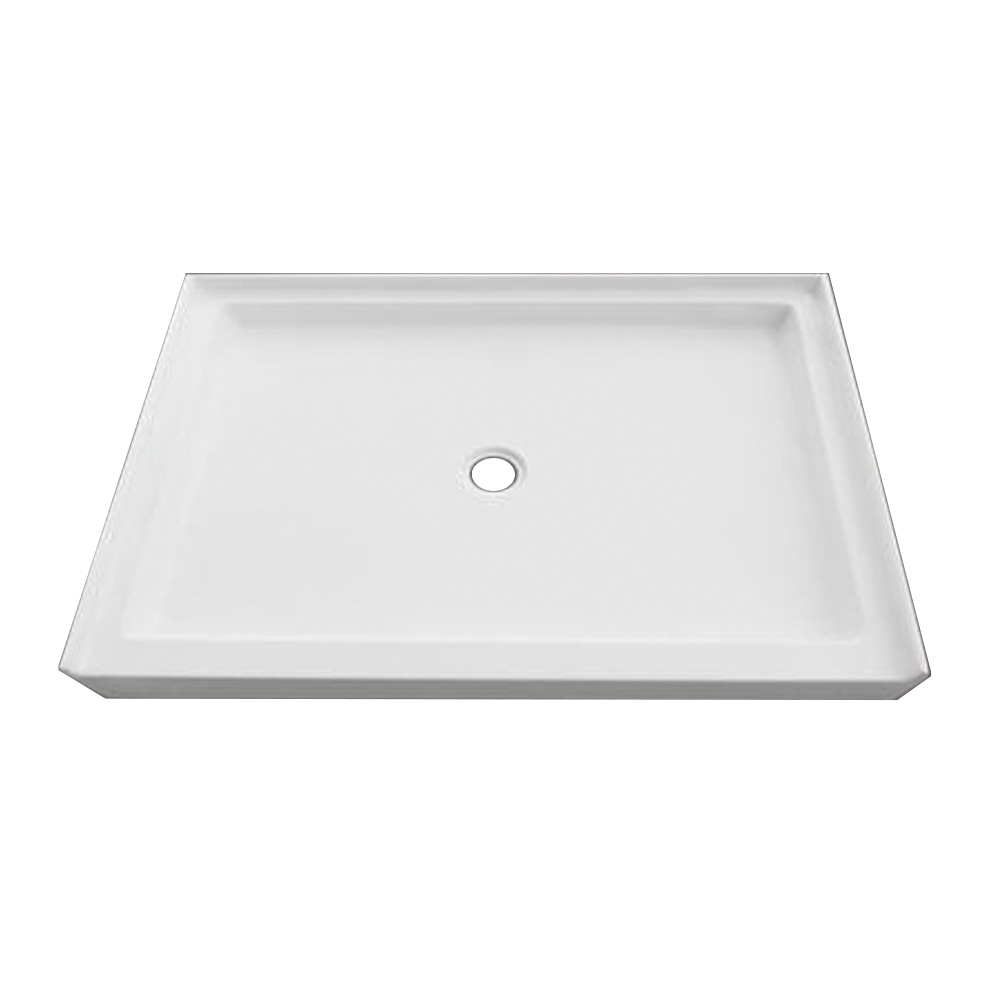 VALLEY SSTCD48361 48X36 SHOWER BASE SINGLE THRESHOLD CENTER DRAIN ...