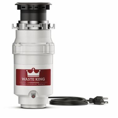 WASTE KING 111-PC 1/3 HP DISPOSER W/PLUG & CORD | Bartle & Gibson Wholesale