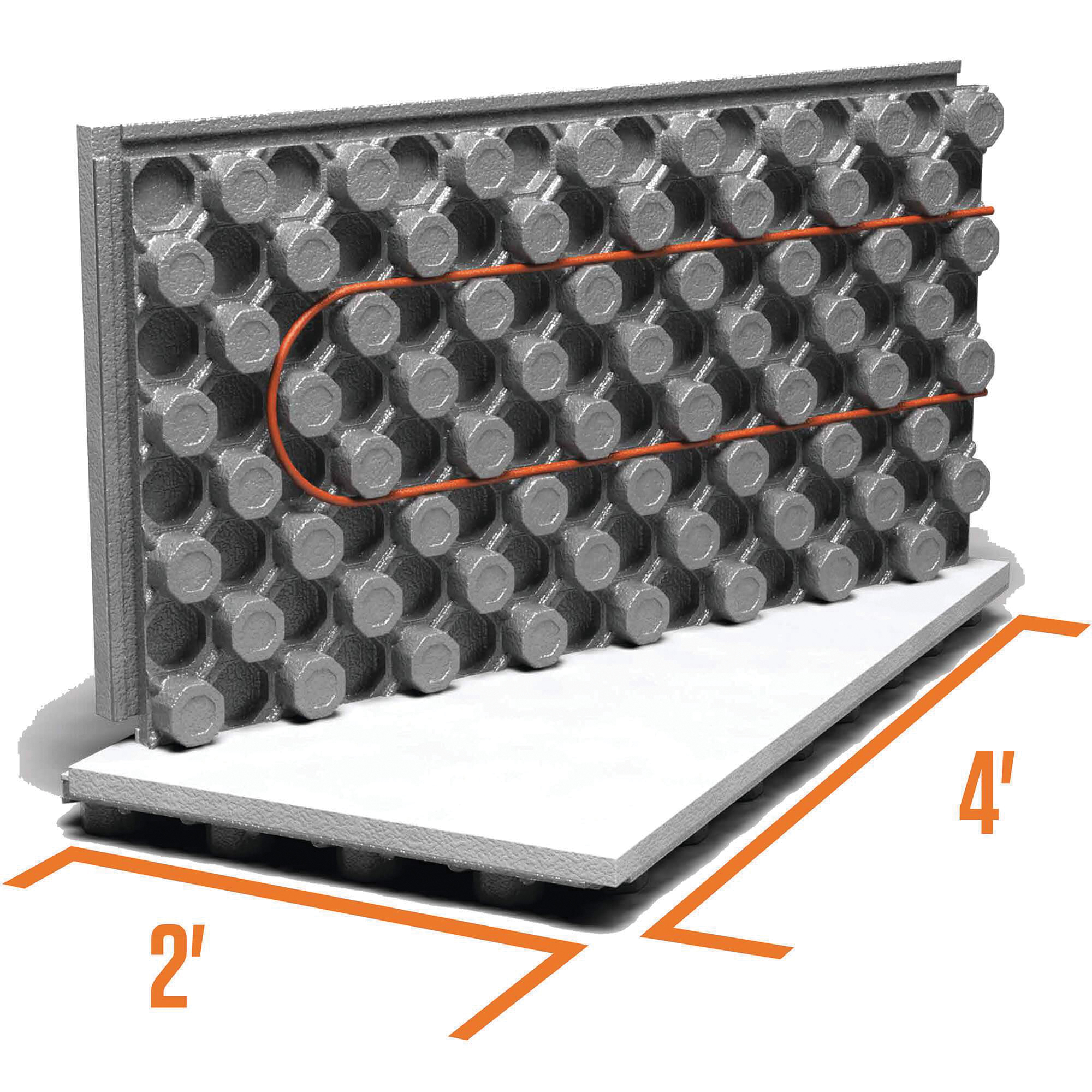 AMVIC AMPEX2015F INSULATED RADIANT PEX PANEL 2X4 R10 | Bartle & Gibson ...
