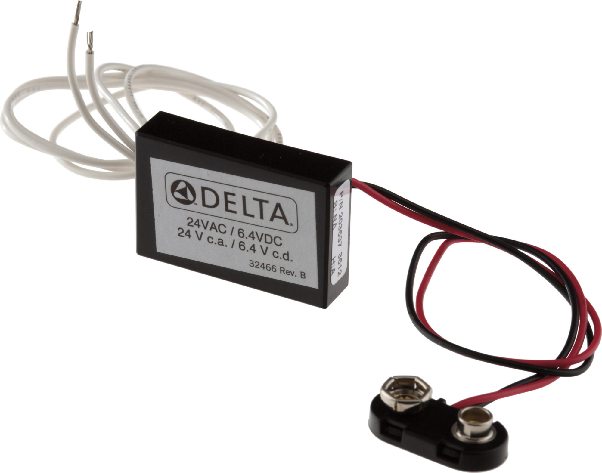 DELTA 060683A BATTERY TO HARDWIRE CONVERSION KIT | Bartle & Gibson ...