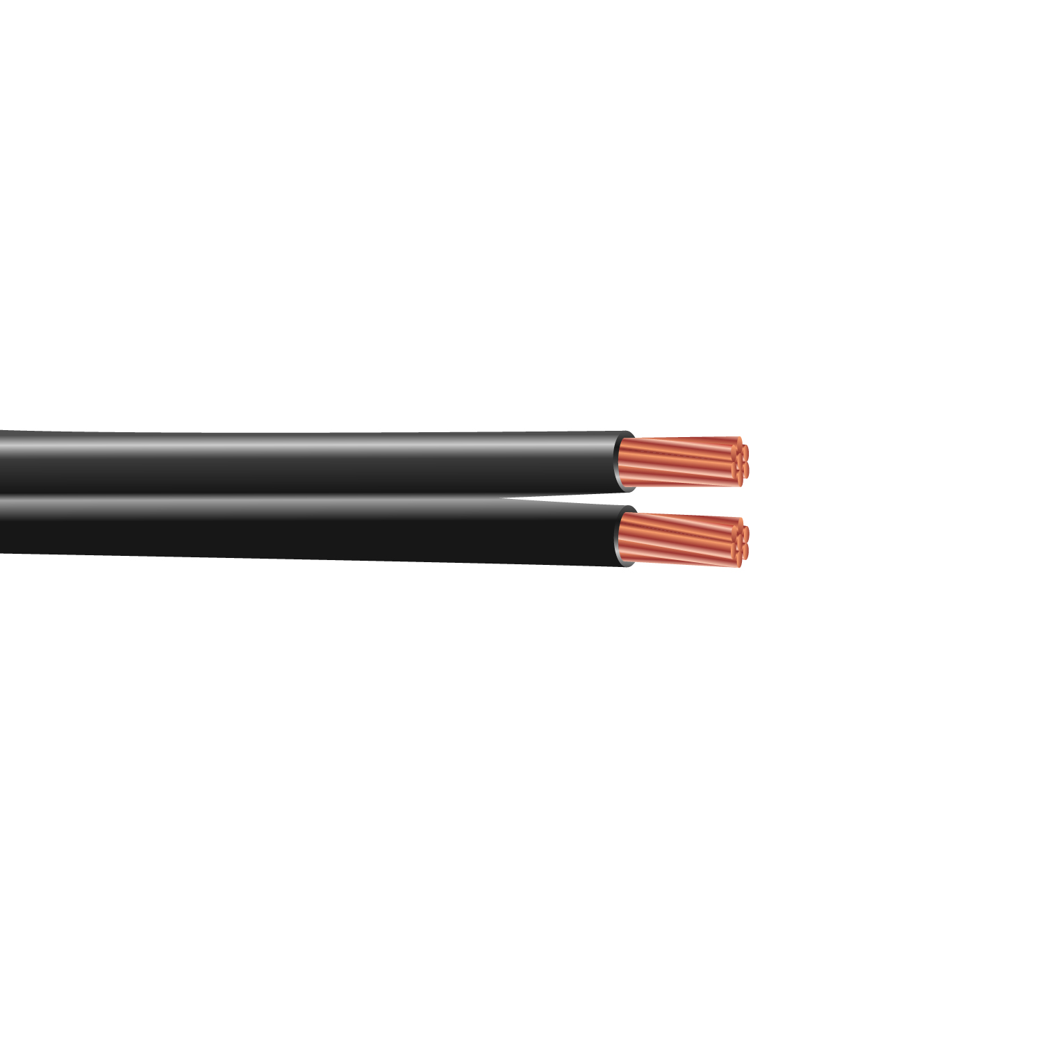 2C-12 65-STRAND COPPER LVLL WIRE BLACK (SHORTS) | Bartle & Gibson Wholesale