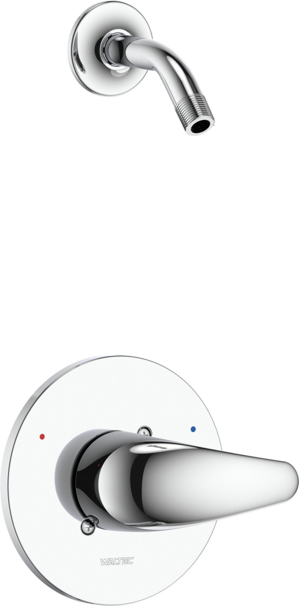 WALTEC W14227-LHD LANDRY SHOWER TRIM LESS SHOWER HEAD CHROME | Bartle ...