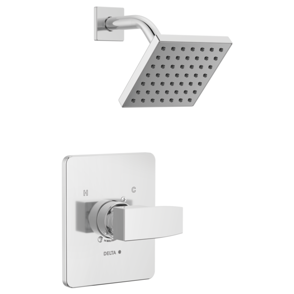 DELTA T14267-PP MODERN ANGULAR SHOWER TRIM ONLY | Bartle & Gibson Wholesale
