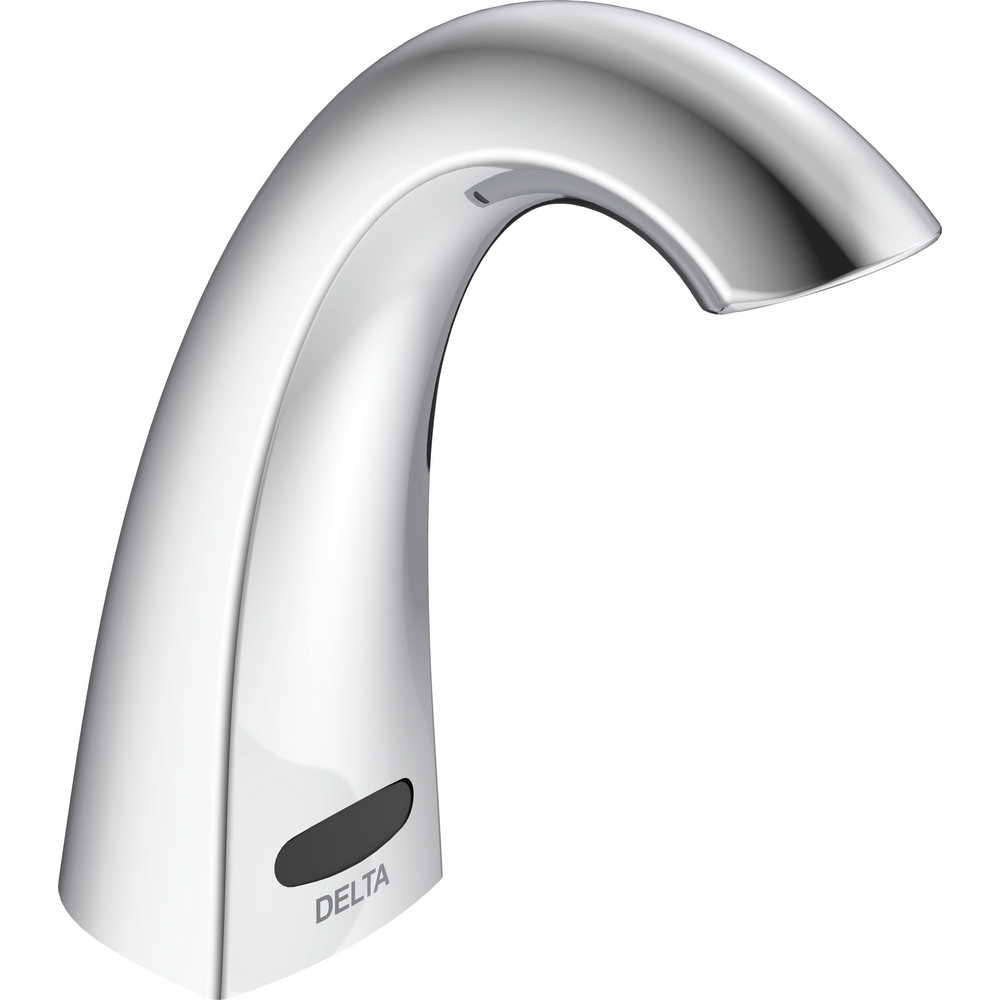 DELTA 590TF1150 0.5GPM BATTERY HI-RISE FAUCET CHROME | Bartle & Gibson ...