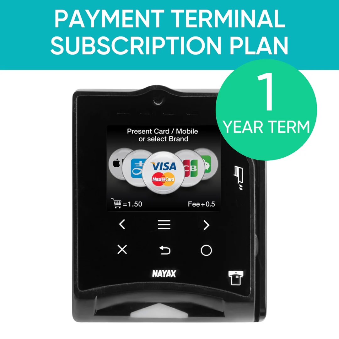 ELECTRIC AVE EAPTDP1Y 1 YEAR PAYMENT TERMINAL SUBSCRIPTION PLAN ...