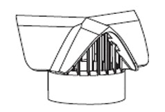 IPEX 286715 4 SGV PVC RAIN CAP | Bartle & Gibson Wholesale