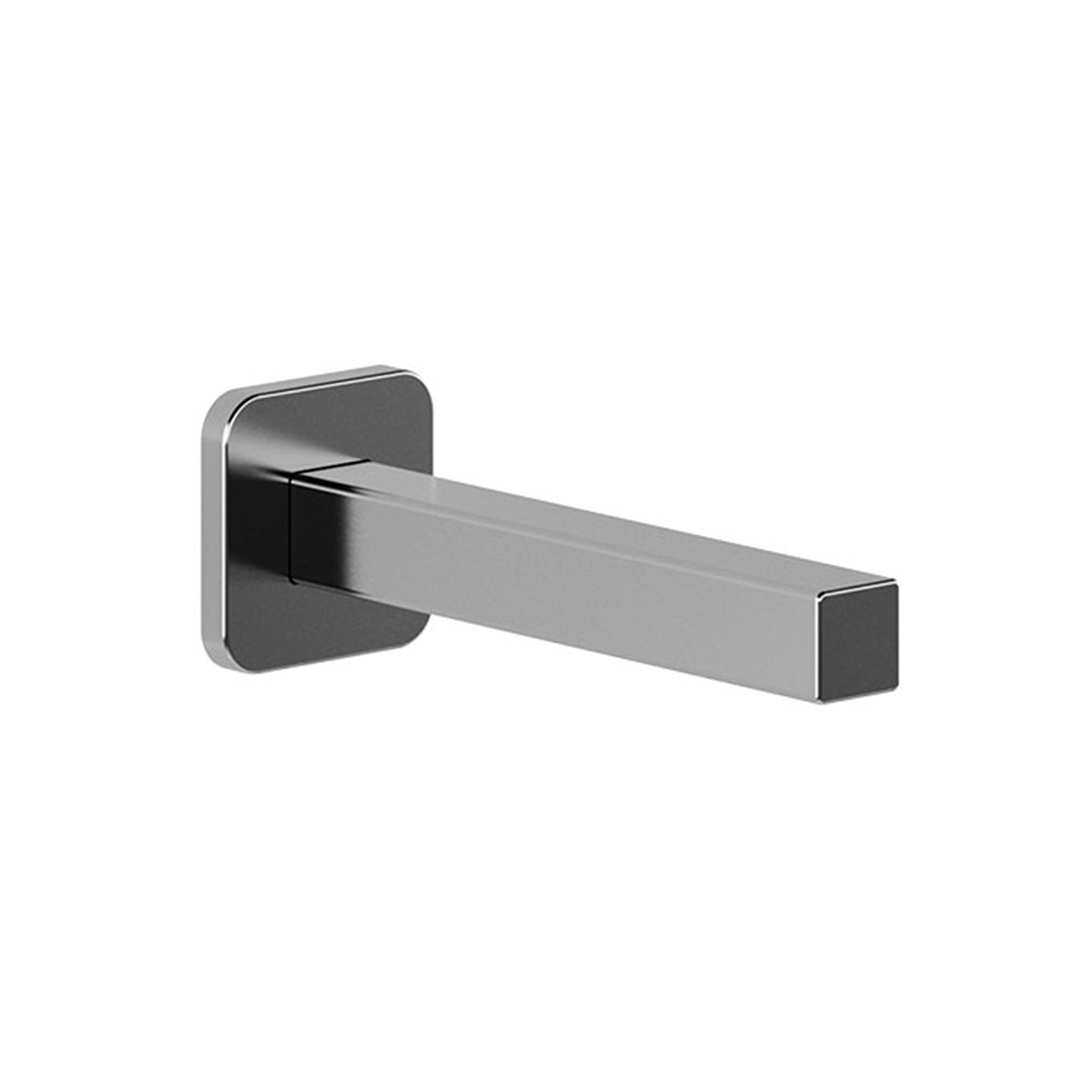 KALIA 104293-110 SLIP-FIT SQUARE NON-DIVERTING TUB SPOUT WITH 3 ...
