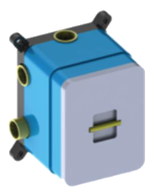 TENZO R-30 UNIVERSAL T-BOX ROUGH-IN ONLY VALVE | Bartle & Gibson Wholesale