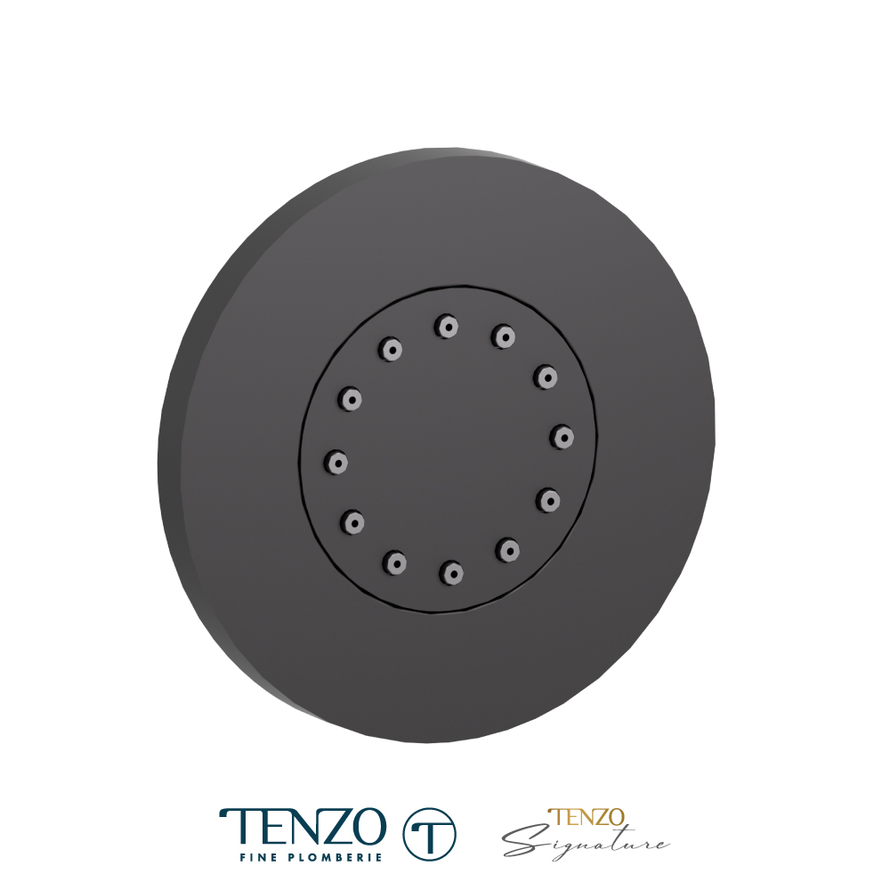 TENZO BJ-303-MB RND BODY SPRAY MATTE BLACK | Bartle & Gibson Wholesale