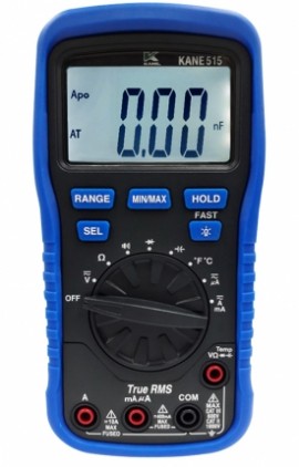 KANE KANE515 TRMS 1000V DIGITAL MULTIMETER WITH TEMP | Bartle & Gibson ...